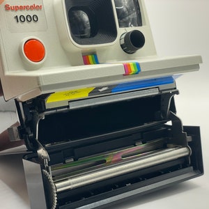 Vintage Polaroid Supercolor 1000 Land Camera - Fully Tested - Free ...