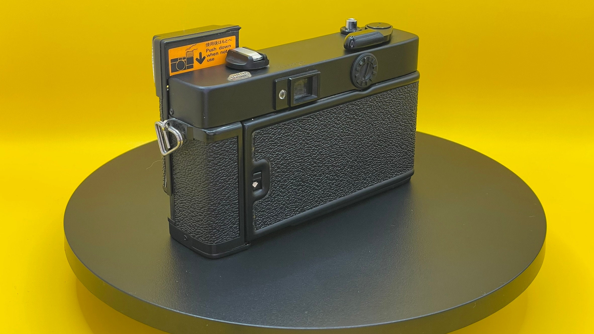 Konica C35 EF Point and Shoot 35mm Film Camera Hexanon 38mm F2.8 Lens ...