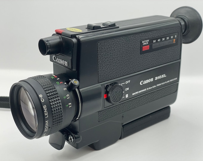 Vintage Canon Auto Zoom 310XL Super 8 Movie Film Camera - Fully Tested ...