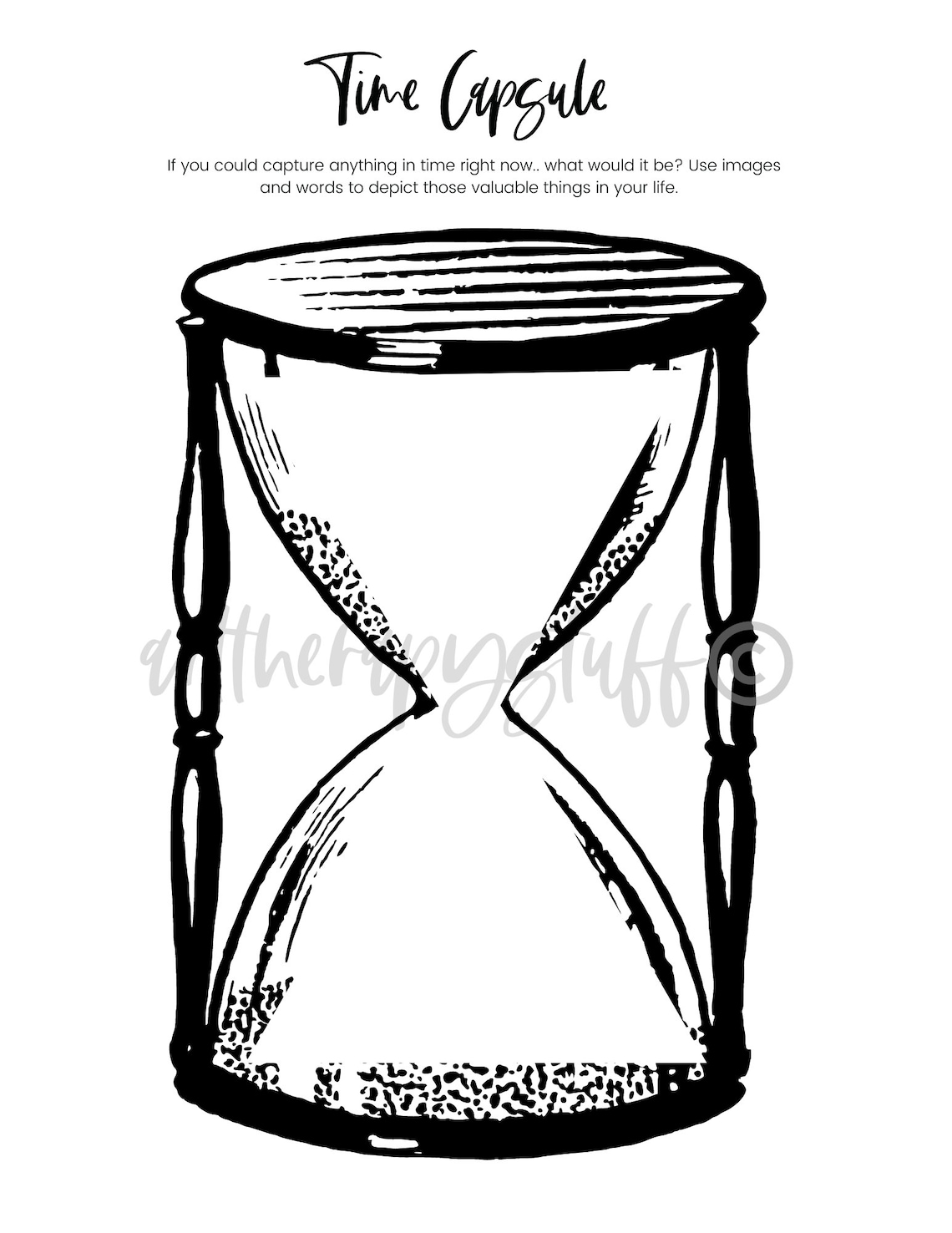 Art Therapy Worksheet PDF, Therapeutic Art Self Care Worksheet ...