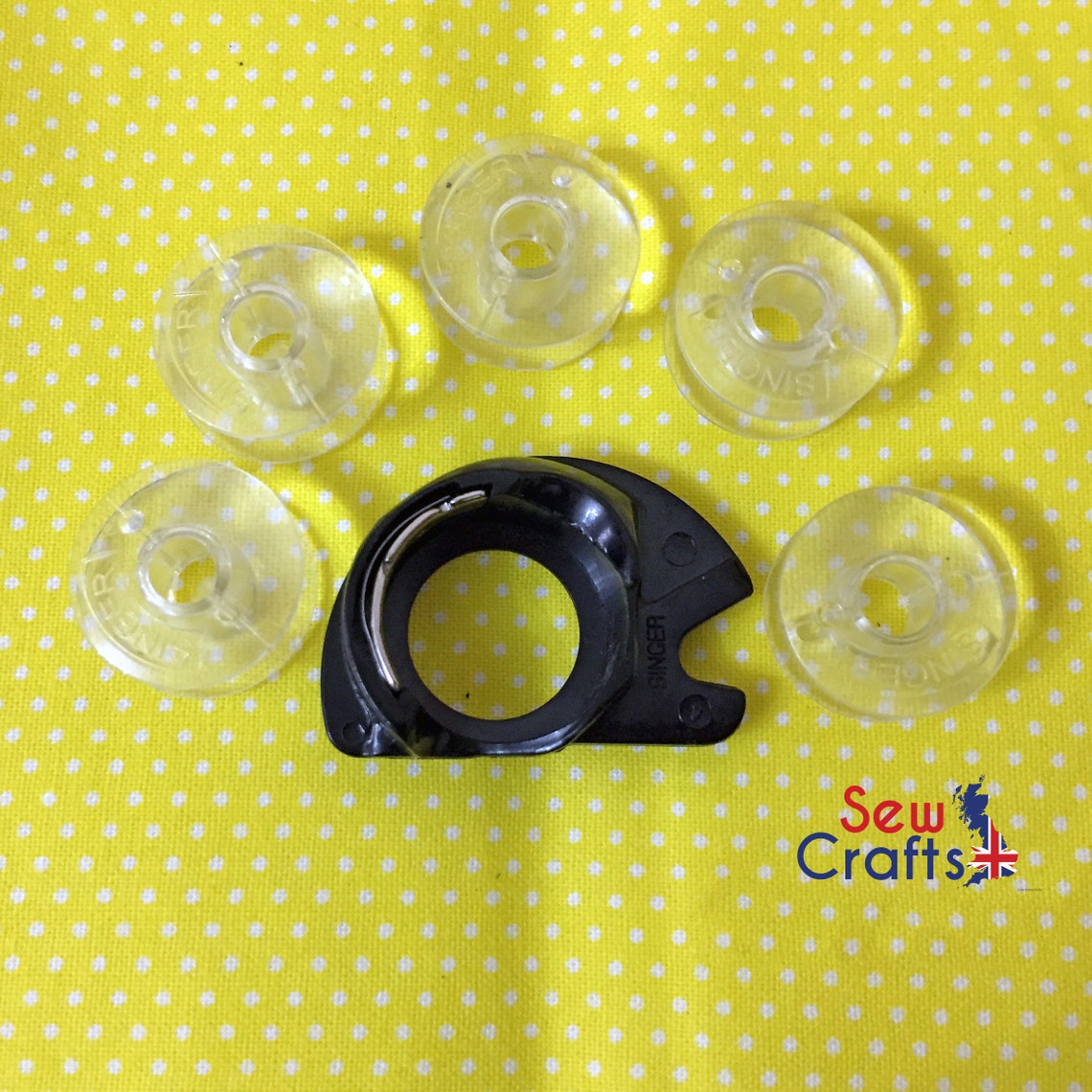 SINGER Sewing Machine Apollo BOBBIN CASE 5 Singer Bobbins - Etsy