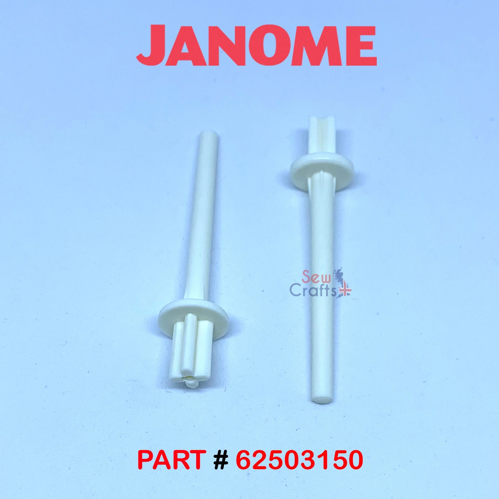 1x Vertical SPOOL PIN for Twin Needle Fits Janome Elna Sewing | Etsy