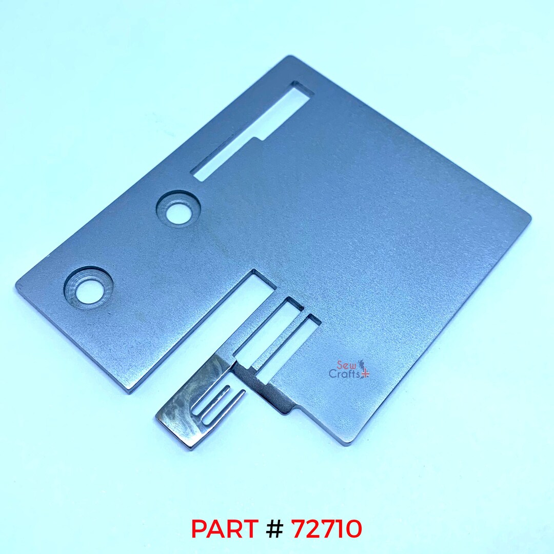 NEEDLE PLATE Overlocker #72710 Fit Frister & Rossman Knitlock 234 ...