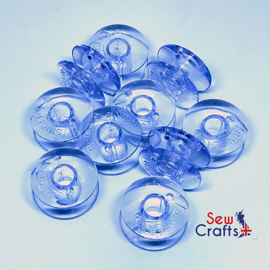 SINGER Sewing Machine PLASTIC Drop in BOBBINS for Older Singer Models ...
