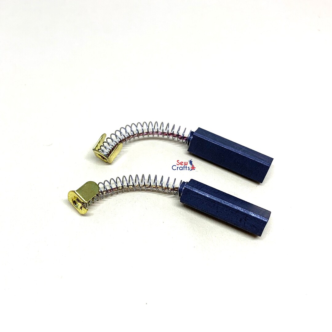 2x CARBON BRUSH Set Fits PFAFF 1209 1211 1213 1214 1216 1217 1222 1229 ...