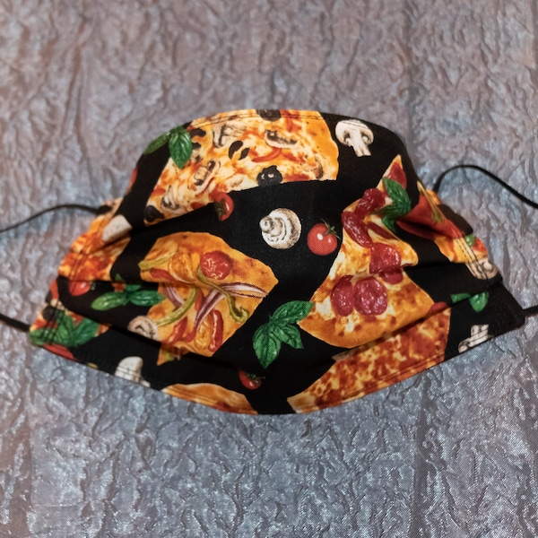 Pizza Face Mask - Etsy