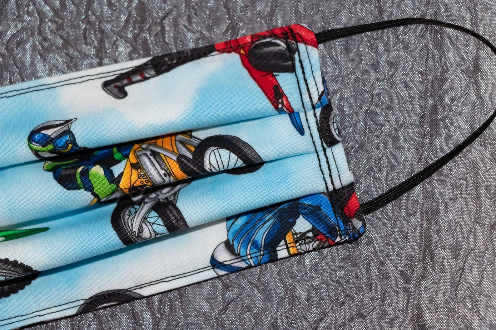 Dirt Bikes Motocross Face Mask Triple Layer Washable - Etsy