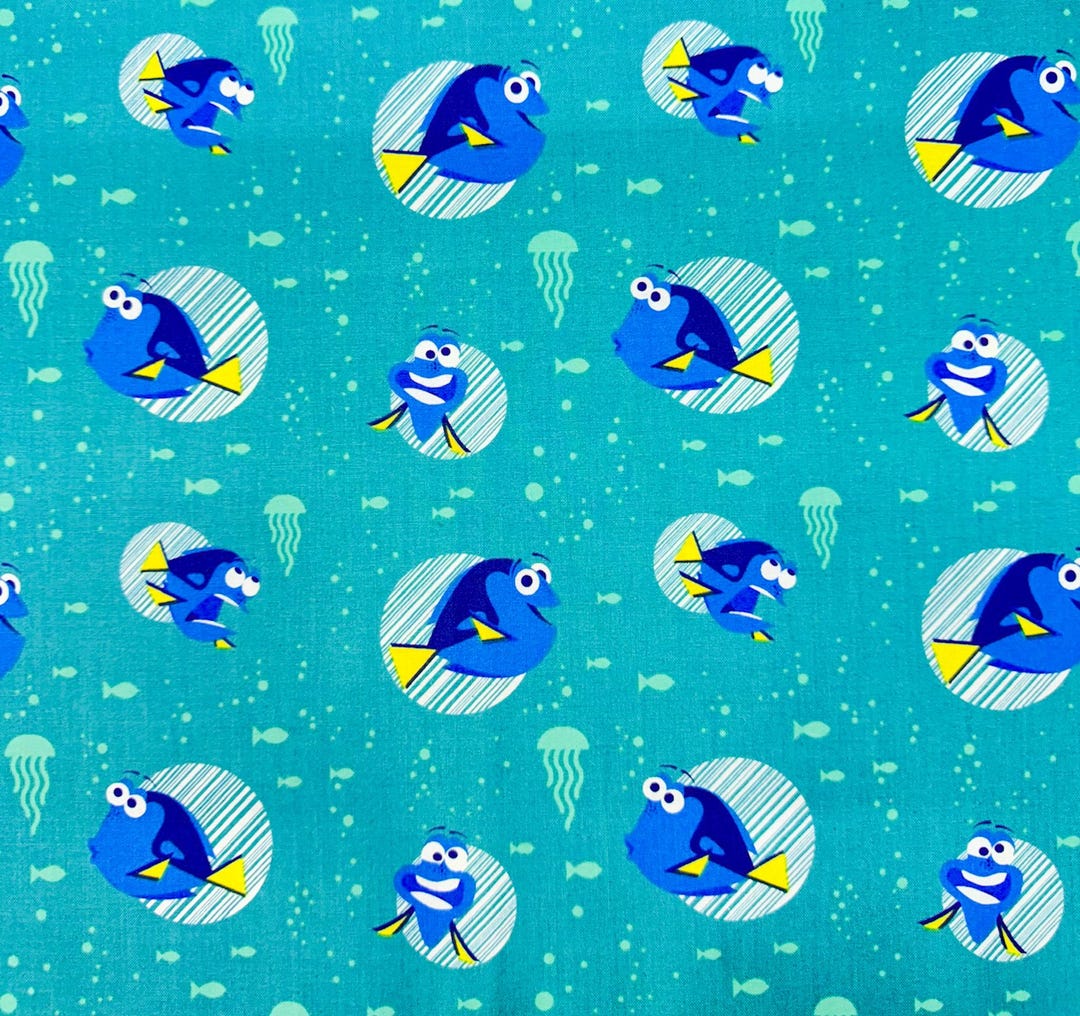 Finding Dory Cotton Fabric, Ready for Sewing, Quilting, Crafting ...