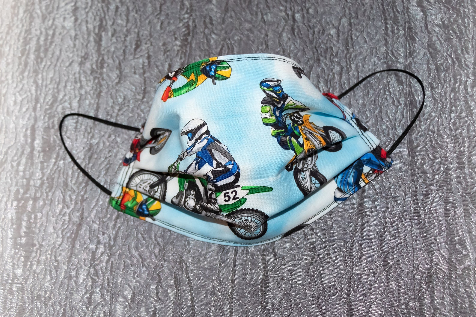Dirt Bikes Motocross Face Mask Triple Layer Washable - Etsy