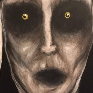 The Nun - Conjuring Painting - Canvas - Etsy