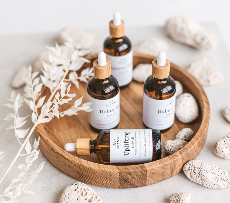 Organic Body Oils, Botanical Carrier Oils, Essential Oil Infused ...