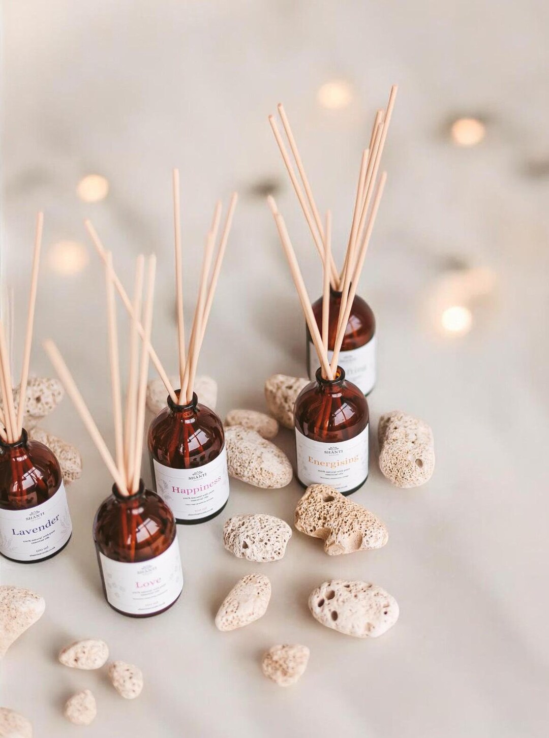 Reed Diffuser for Home Scented With Essential Oils Relaxing Christmas ...