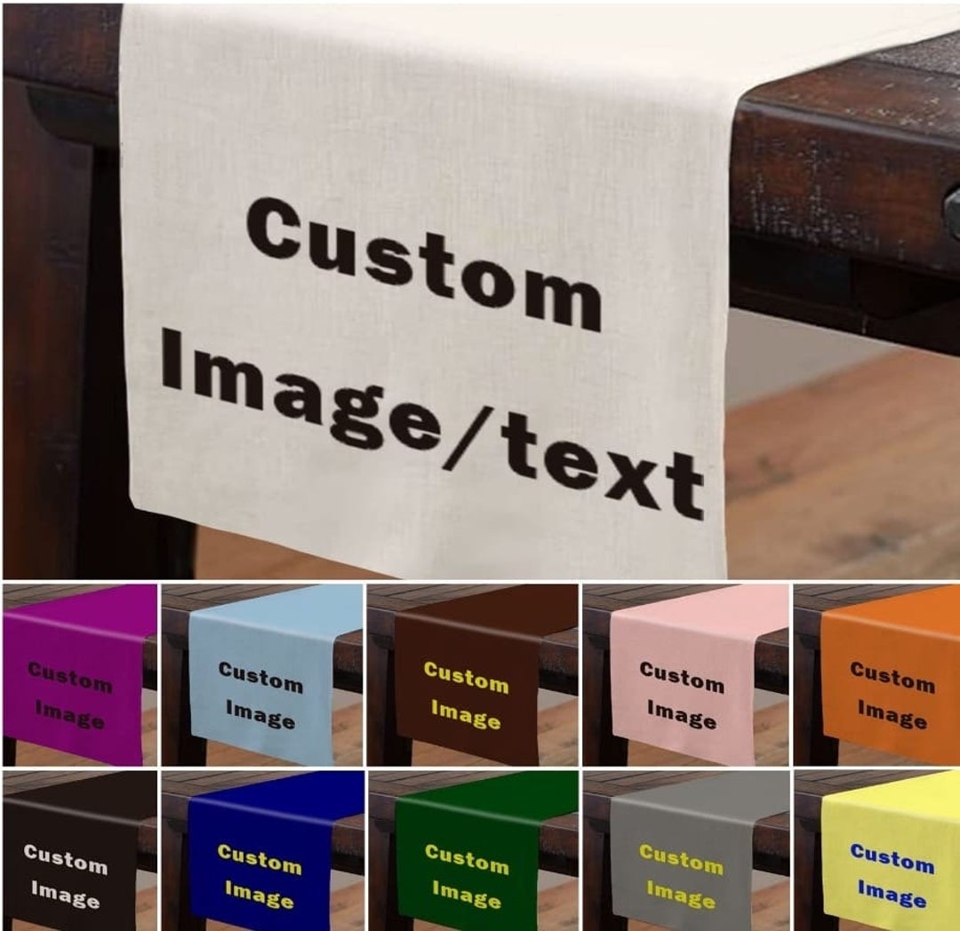 Personalized Table Runner Thanksgiving Table Runner Custom - Etsy