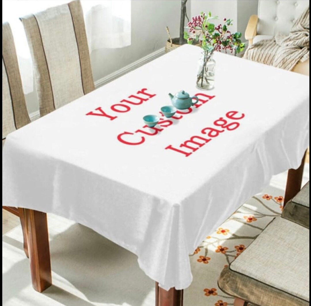 Custom Regular Tablecloth, Polyester Tablecloth for Trade Show, Events ...