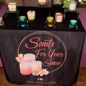 Custom Table Runner Full Color With Your Logo or Design for Vendor ...