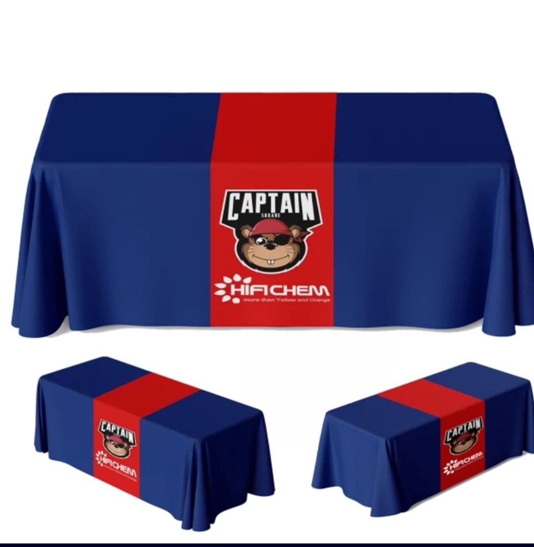 Custom Table Runner Full Color With Your Logo or Design for Vendor ...