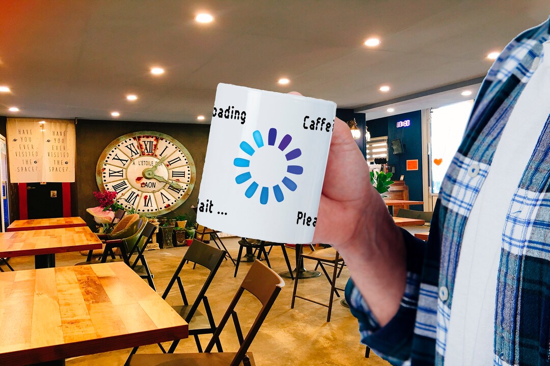 Caffeine Loading Funny Novelty Humorous Ceramic Coffee Mug - Etsy