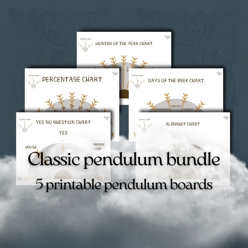 Pendulum Board Printable - Etsy