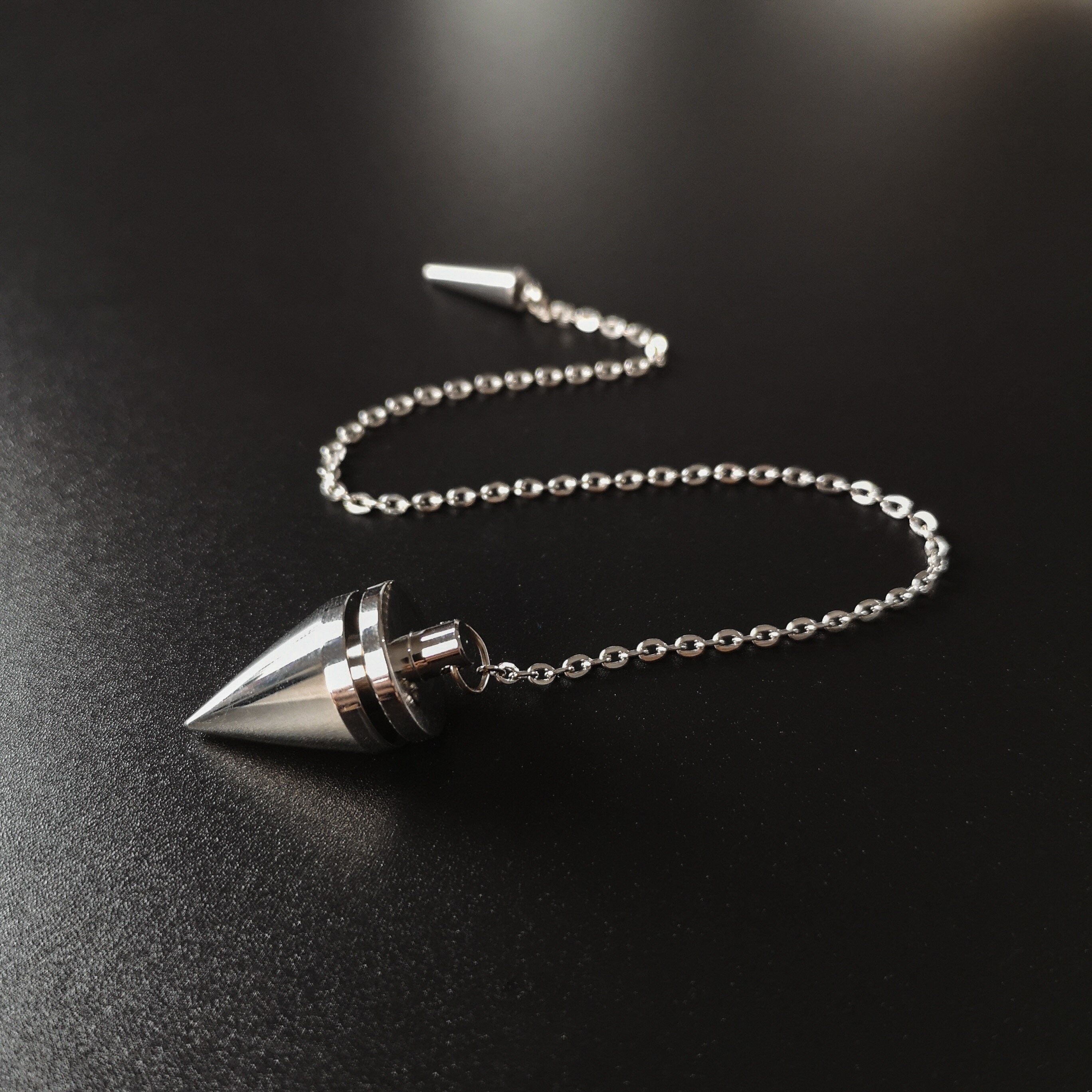 Cone and Coil Divination Pendulum Elegant Dowsing Pendulum - Etsy