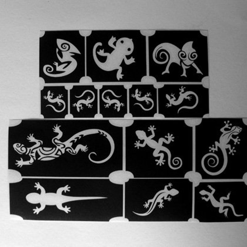 Gecko Stencils, Templates & Transfers - Etsy