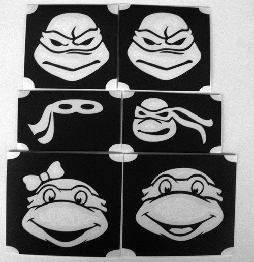 Ninja Turtles Stencil