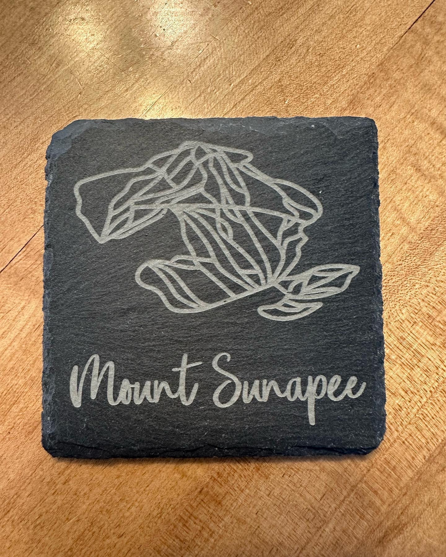 Mount Sunapee Trail Map Coaster - Etsy