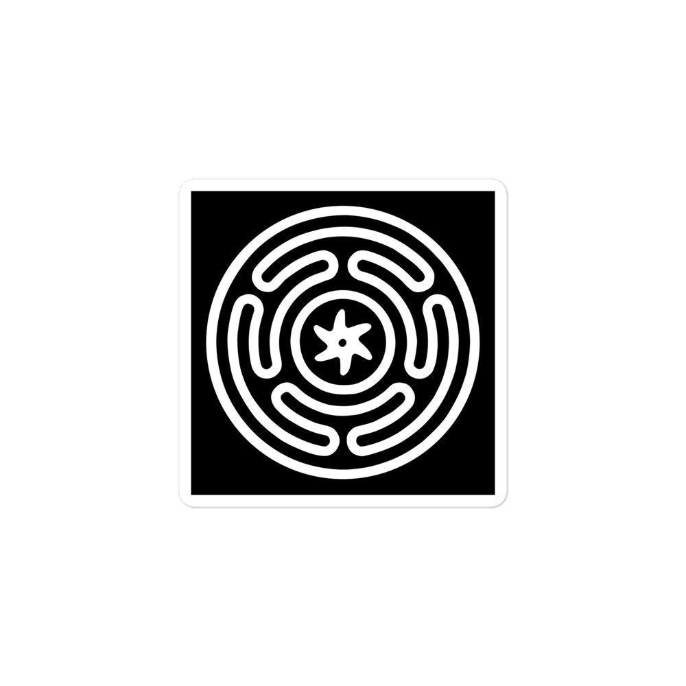 HEKATE STICKER: Goddess Hecate Strophalos Vinyl Decal Print - Etsy