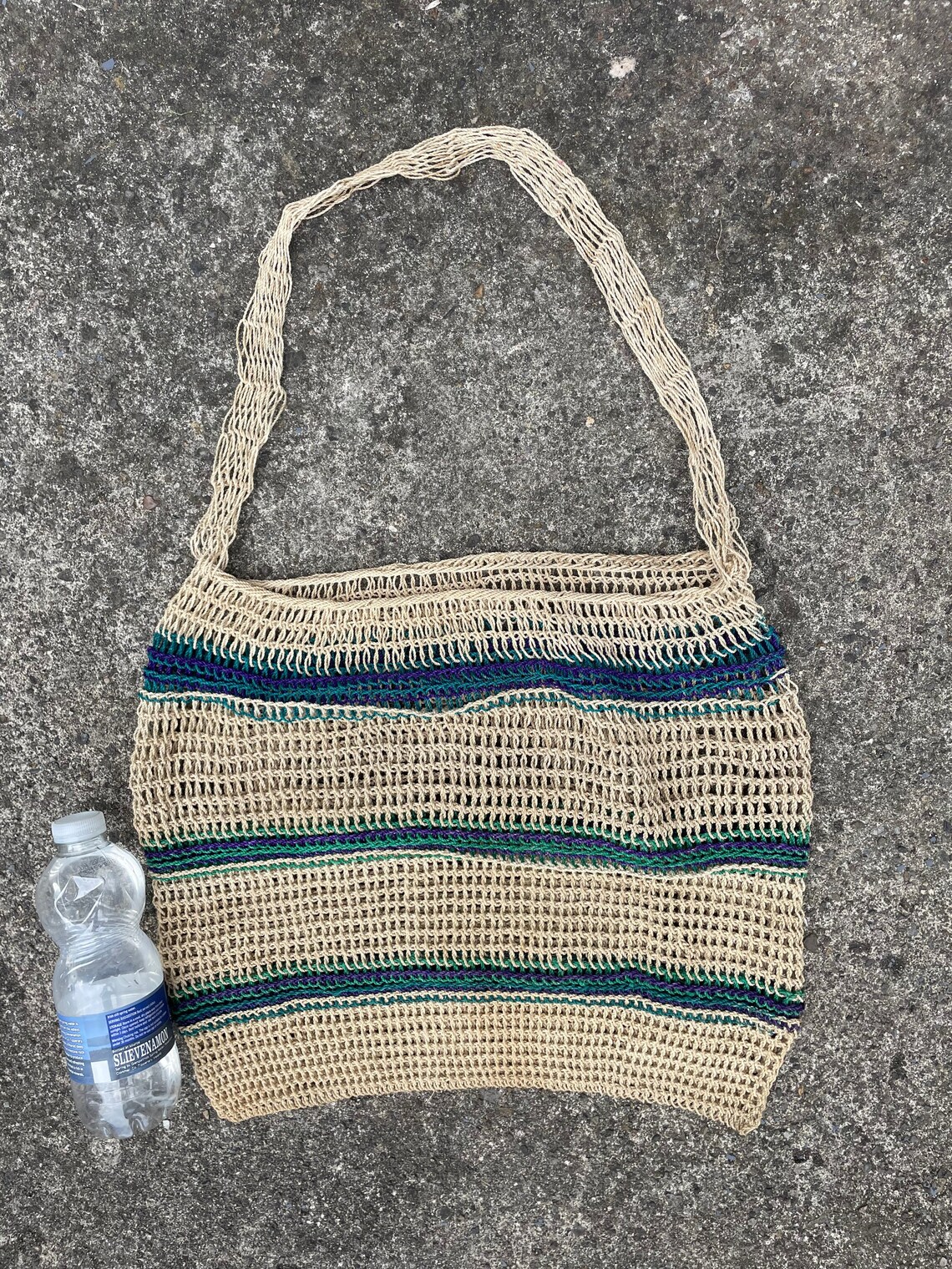 Natural Plant Fiber Bilum Bag - Etsy