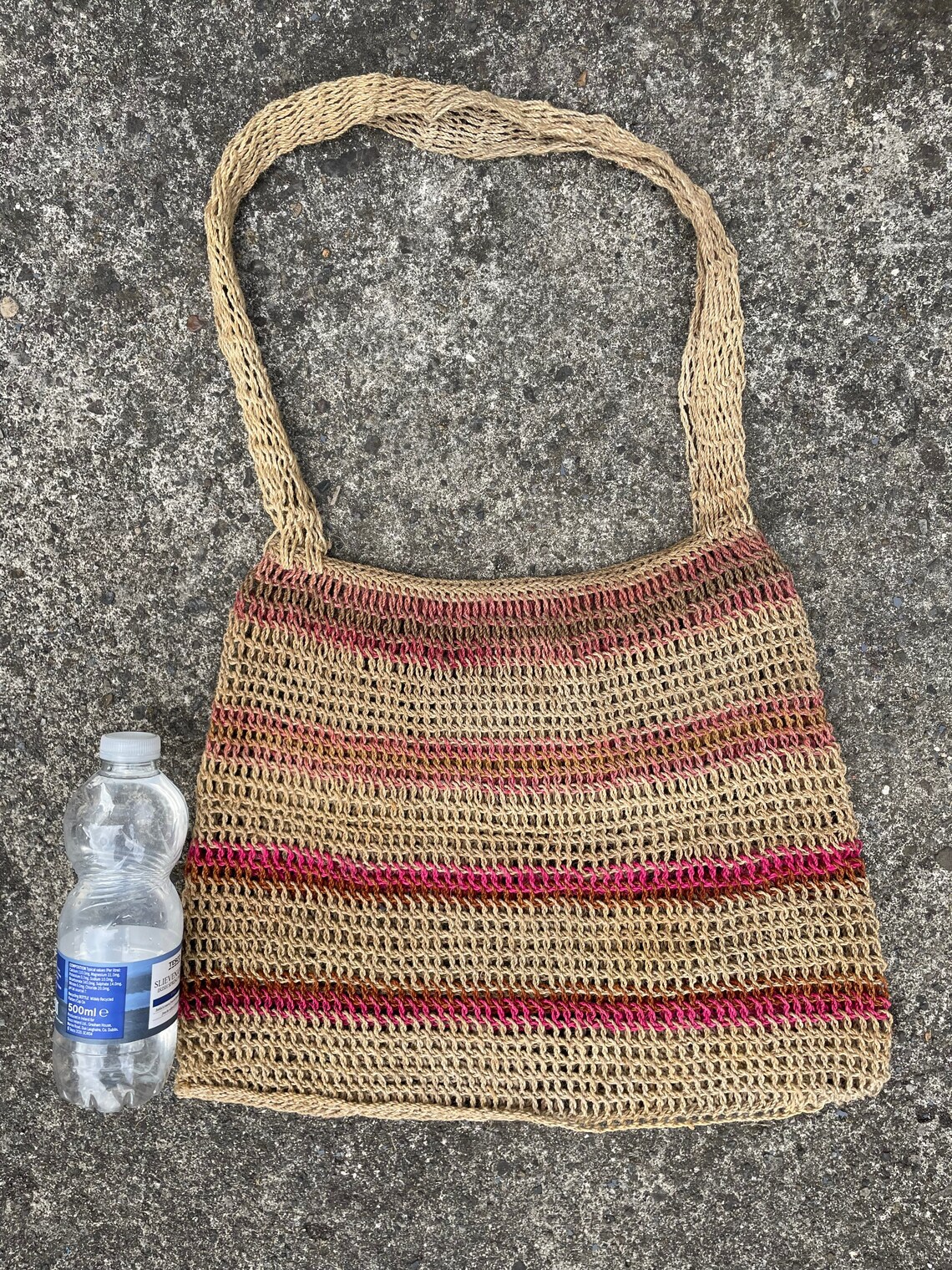 Natural Plant Fiber Bilum Bag - Etsy