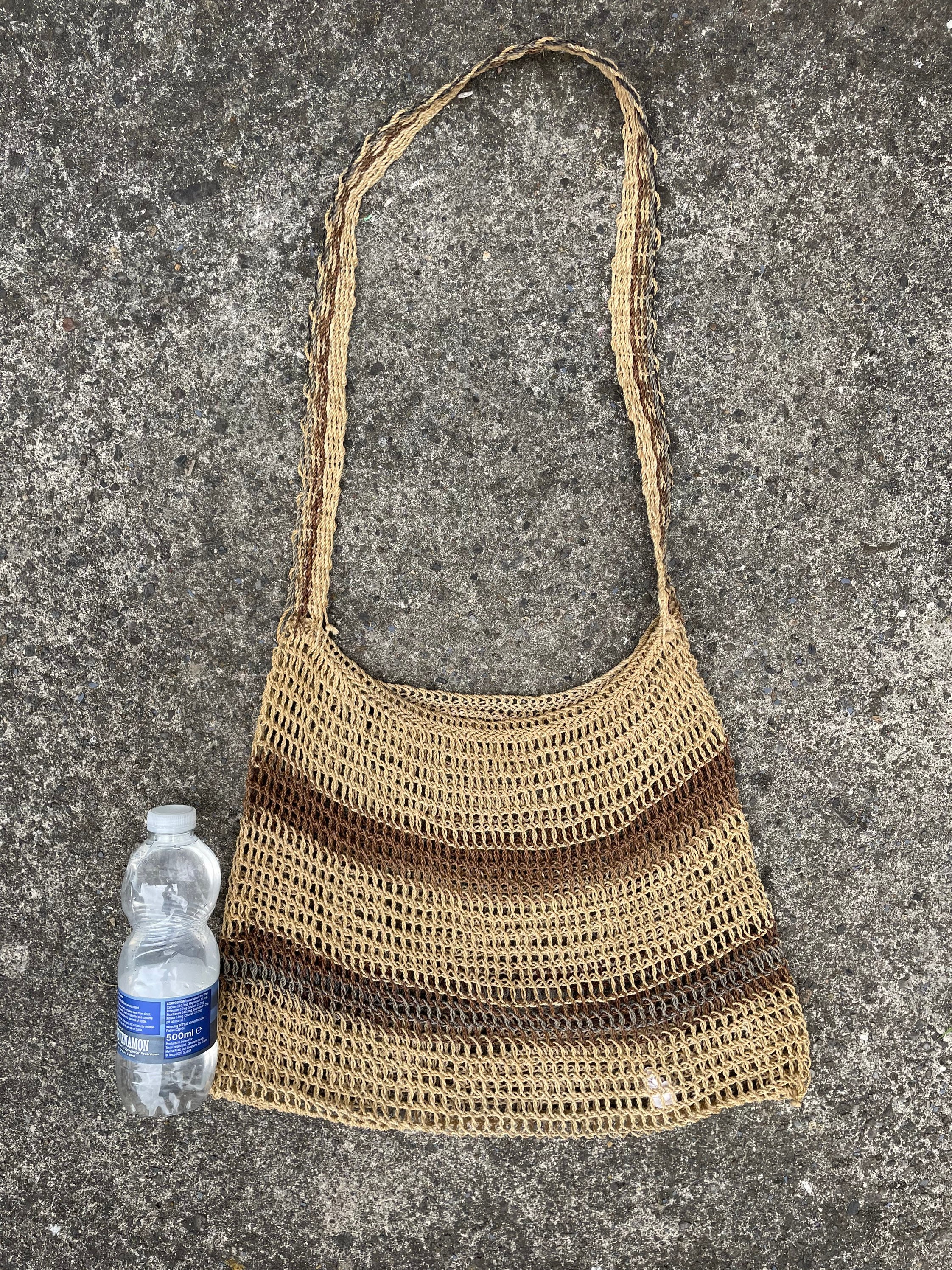 Natural Plant Fiber Bilum Bag - Etsy