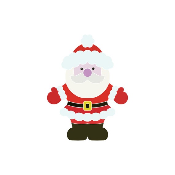 Santa SVG - Etsy