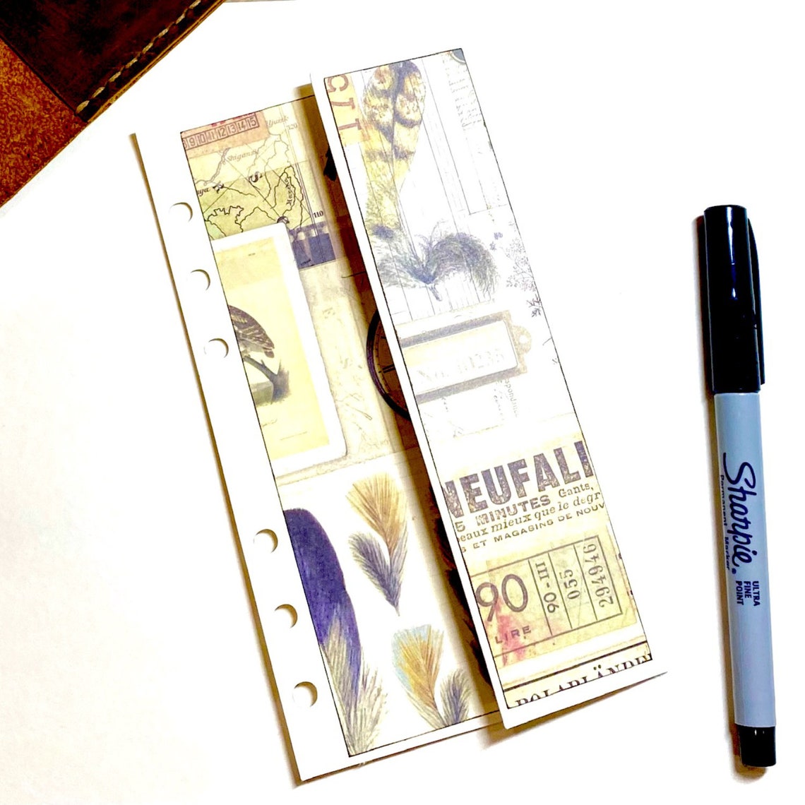 SVG Planner / Journal Flap Page for A6 Size Planner full Page Size 3.75 ...