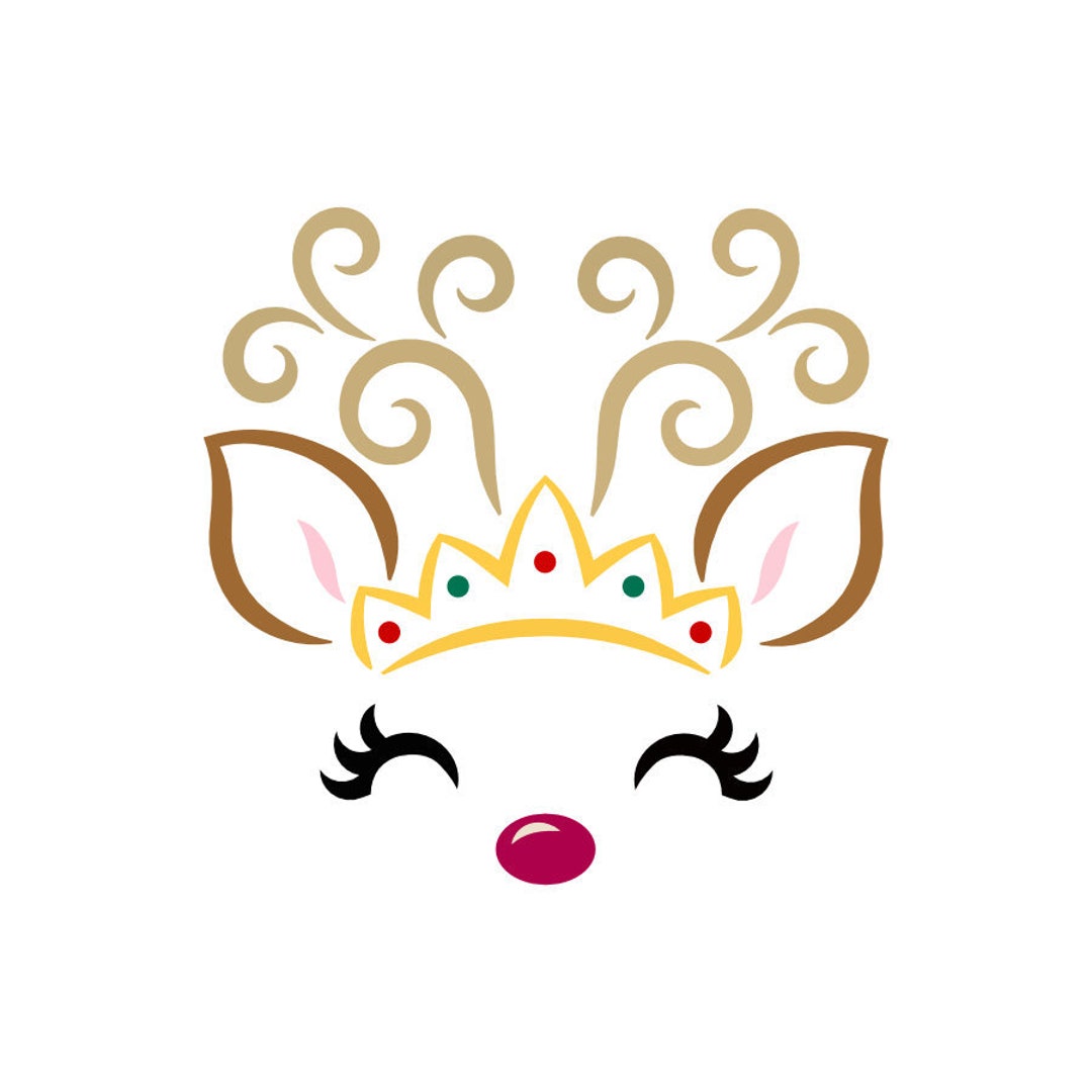 Princesa Rena com Tiera SVG - Etsy Portugal