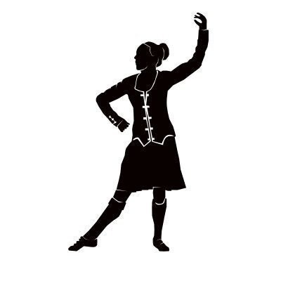 Highland Dance Clipart Image
