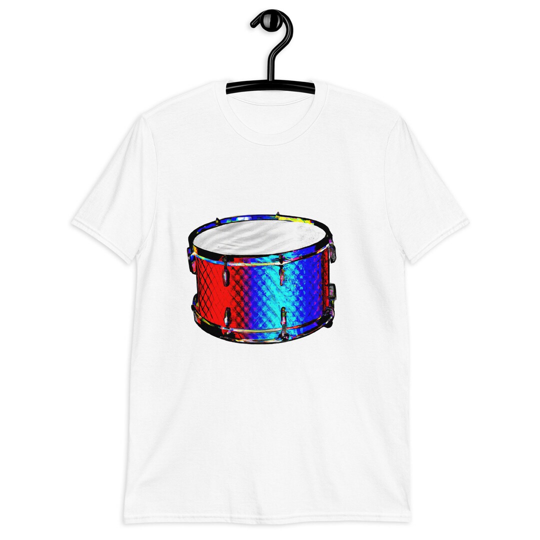 Snare Drum Shirt Snare Drum T-shirt Drummer Shirt Pop Art T-shirt Snare ...