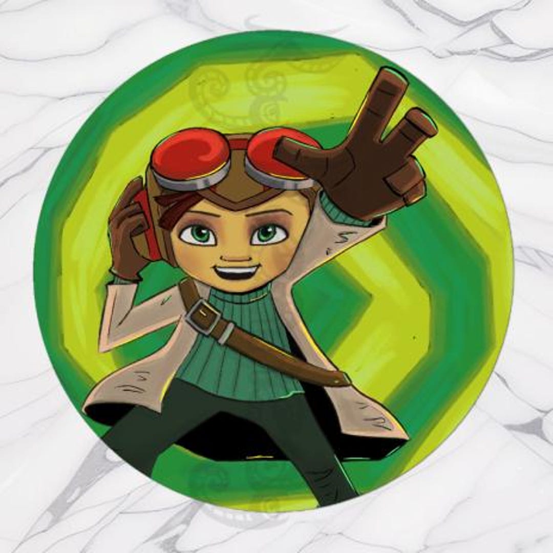 Raz Psychonauts Sticker - Etsy
