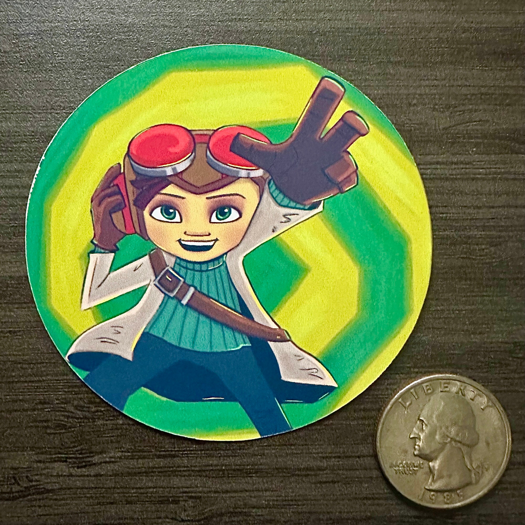 Raz Psychonauts Sticker - Etsy