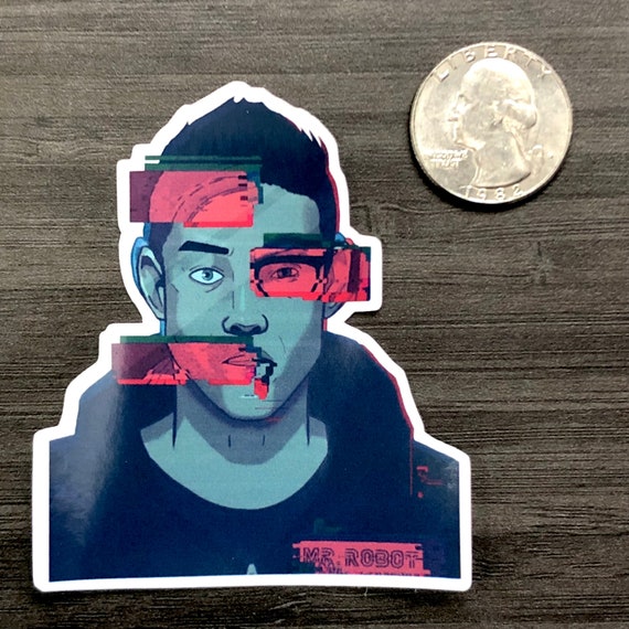 Mr Robot Sticker - Etsy