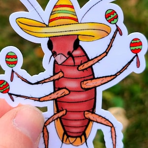 La Cucaracha Die Cut Sticker - Etsy