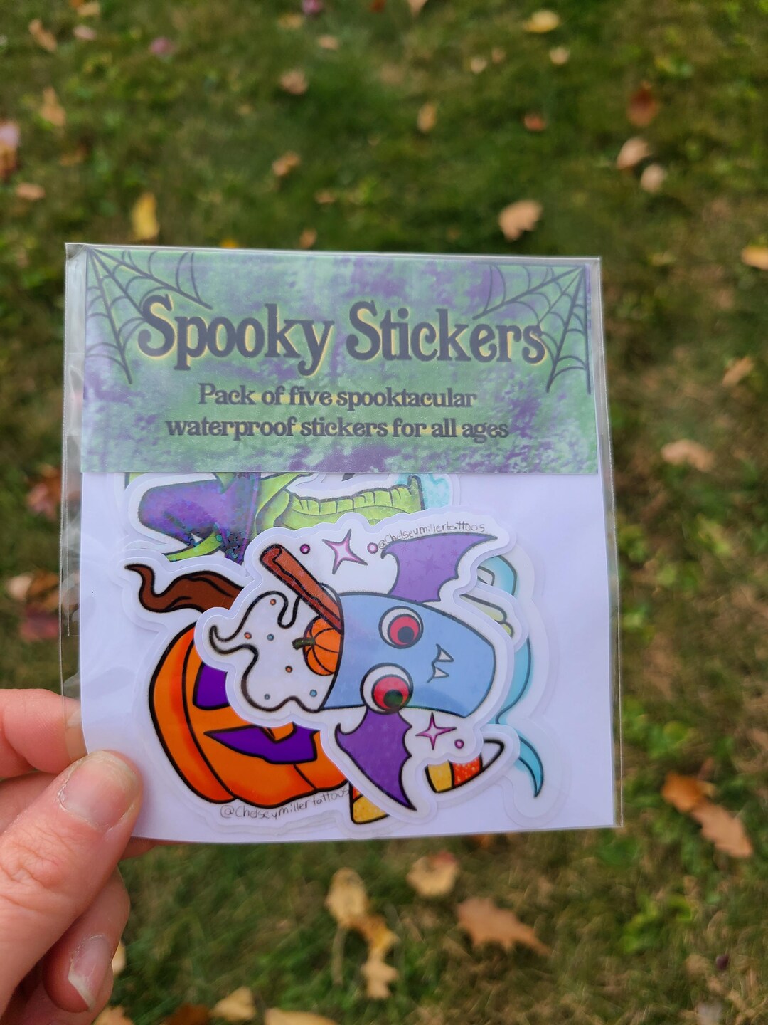 Spooky Sticker Pack - Etsy