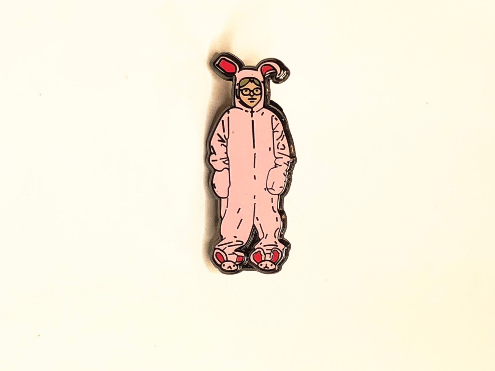 Ralphie Bunny Suit Enamel Pin - Etsy