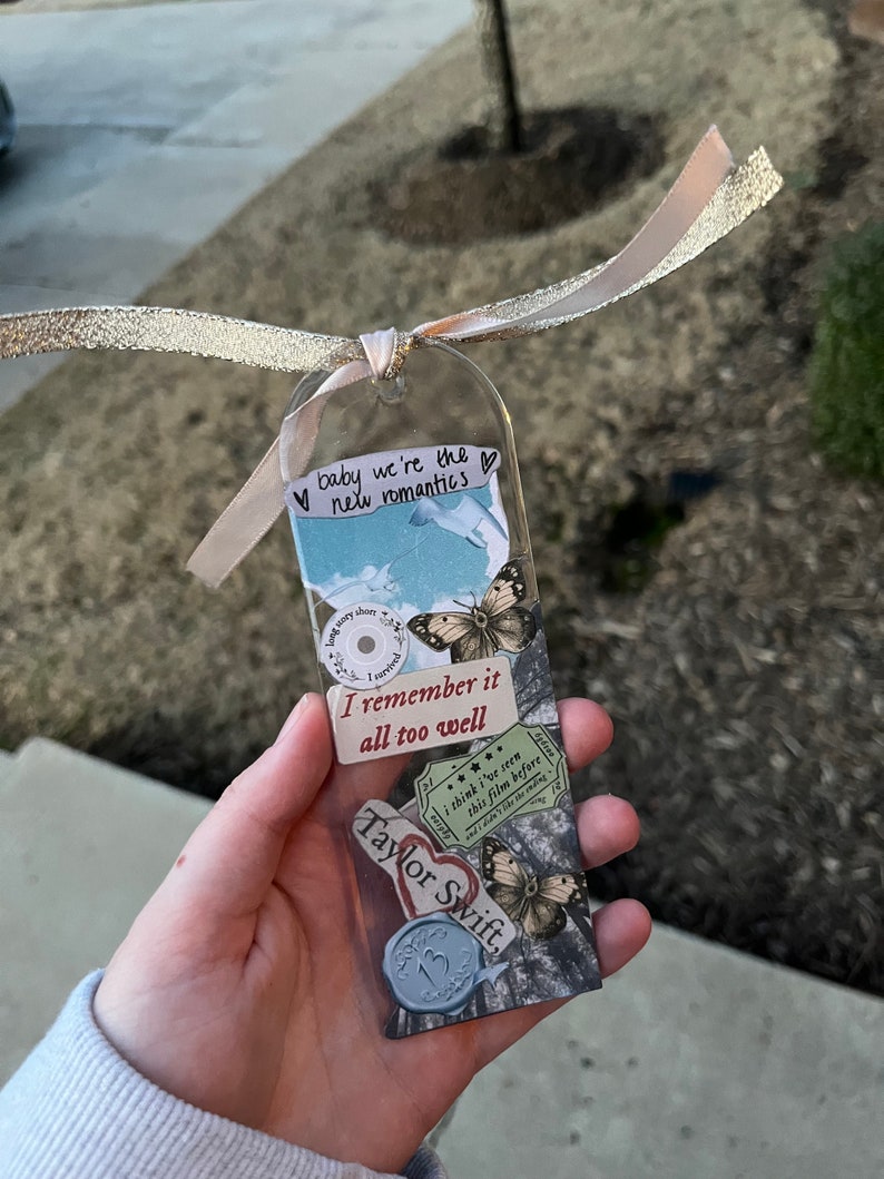 Taylor Swift Aesthetic Collage Bookmark - Etsy