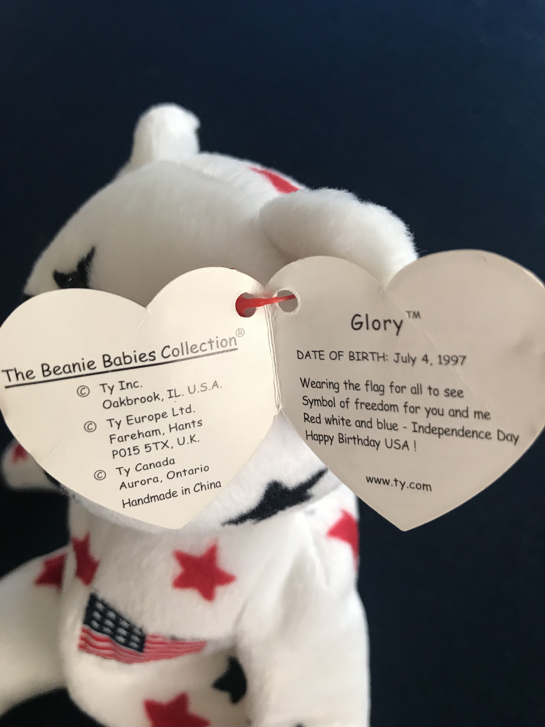Glory Ty Beanie Baby With Errors - Etsy