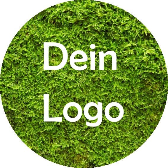 Dein Logo oder deine Grafik als Moosbild Individuelles Bild aus Moos in ...