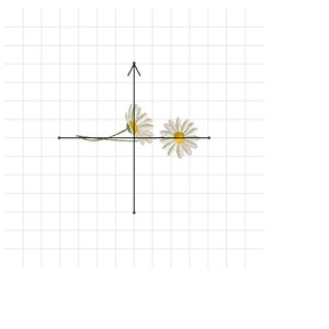 4 Daisy Machine Embroidery Designs, Daisy Embroidery Files, Floral ...