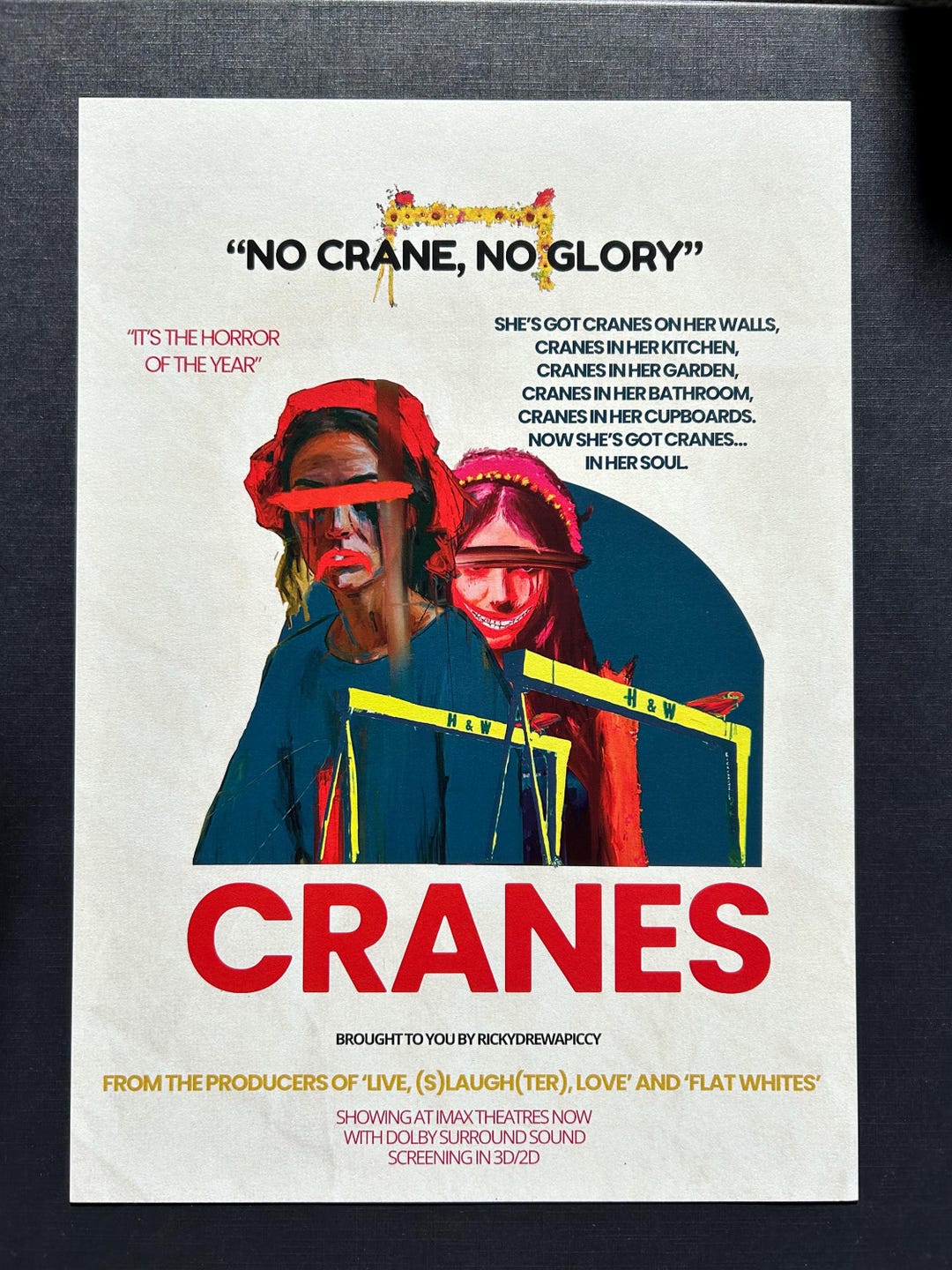 Cranes. the Movie. - A4 - Etsy