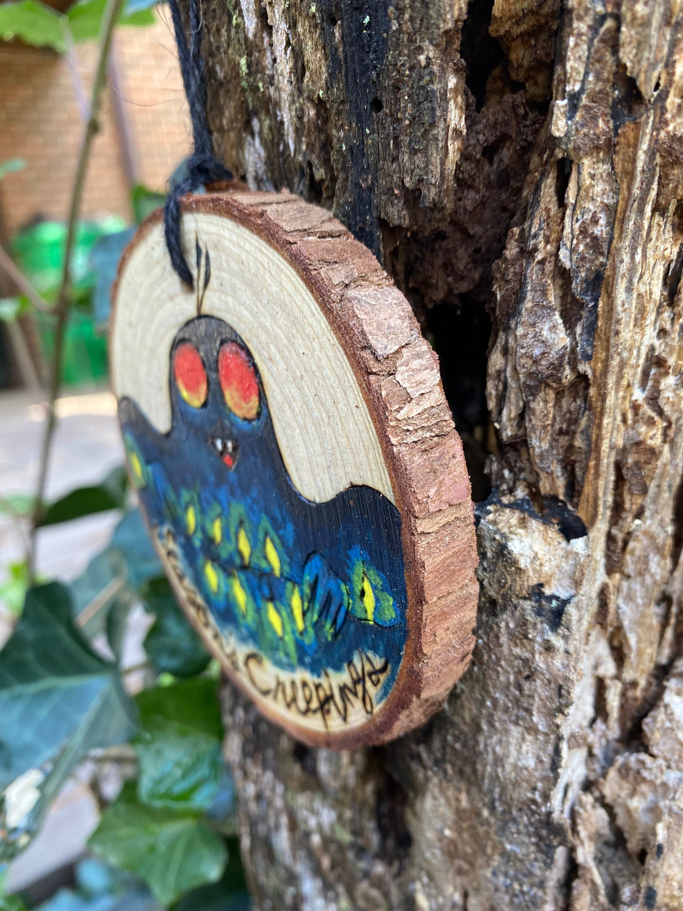 Mothman Seasons Creepings Holiday Lights Christmas - Etsy