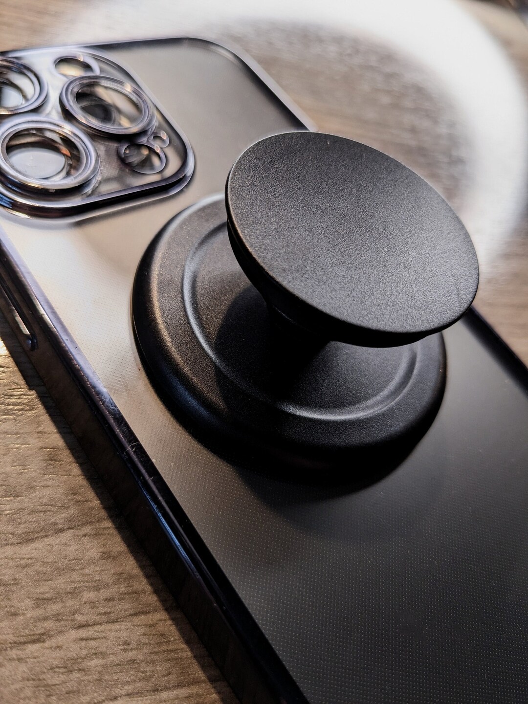 Magsafe Pop up Socket for Android & iPhone FREE SHIPPING Black Magnetic ...