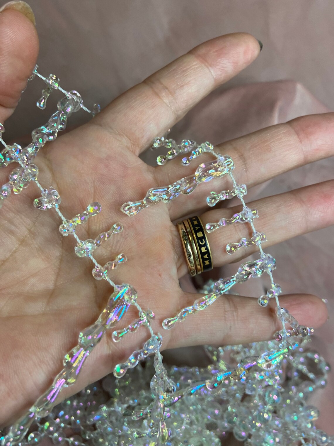 Beautiful Set of Chains for a Christmas Tree in the Color of - Etsy UK