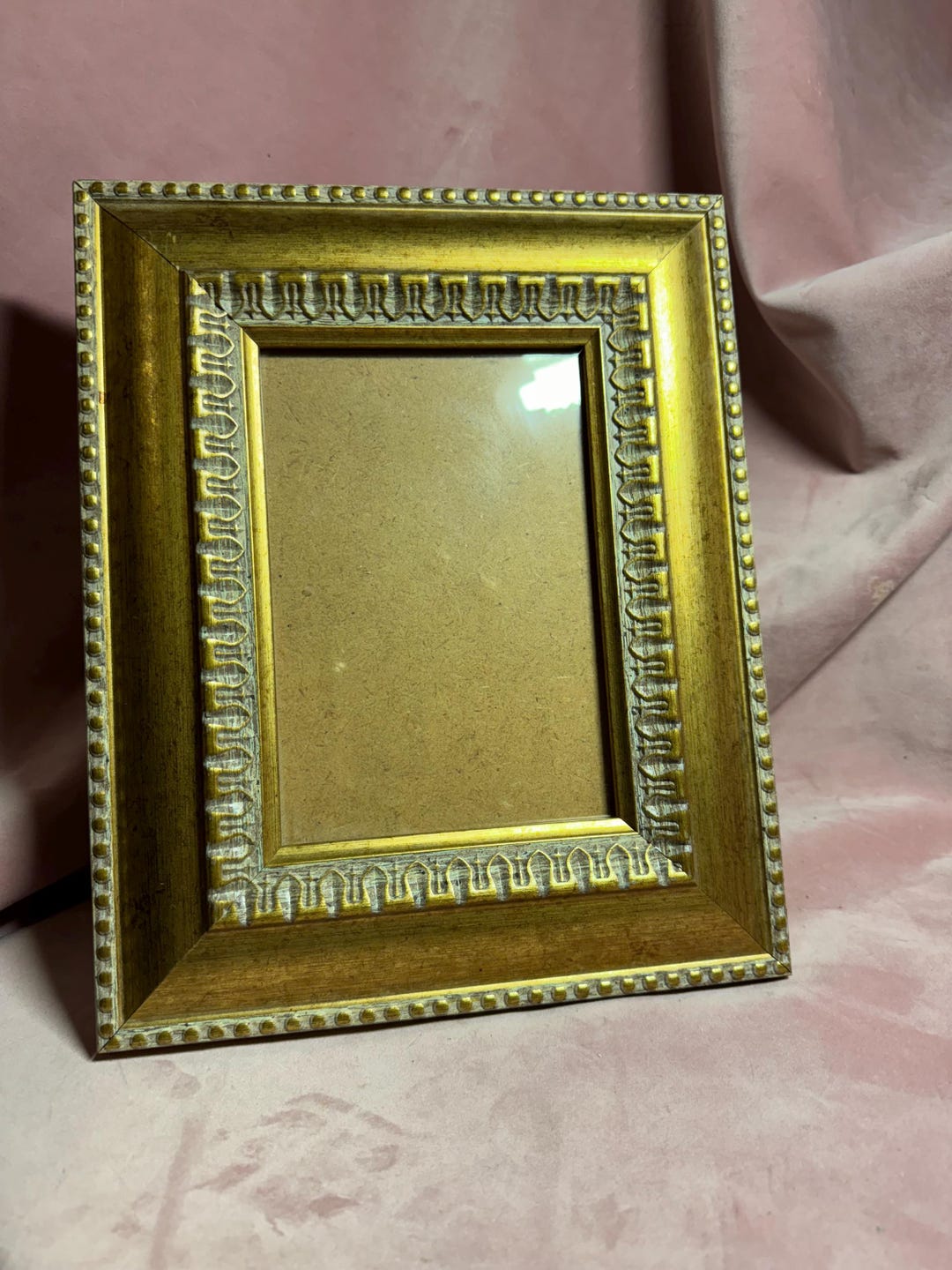 Cute Unique Engraved Gold Colour Frame. - Etsy
